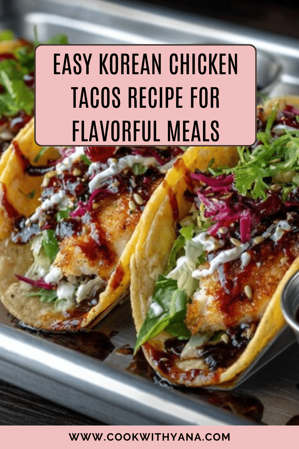 Korean Chicken Tacos: Flavorful Fusion Tacos for Anytime